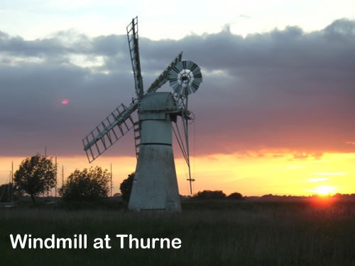 4 days Norfolk Broads itinerary starting from Acle